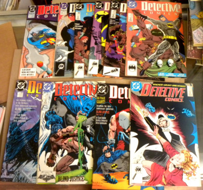 DC 1988 10 ishs Batman DETECTIVE COMICS 592 598 599 600 602 603 608 609 610 611 | eBay