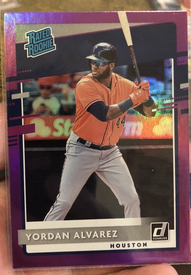 Yordan Alvarez Rookie Card Lot RC With Parallels Look At Pics Astros ...