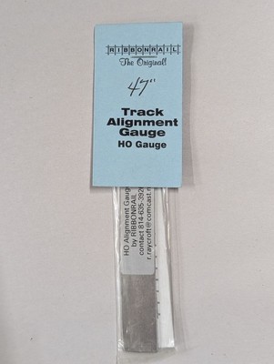Ribbonrail - 5" Track Alignment Gauges - Curved -- 47" Radius - HO | eBay
