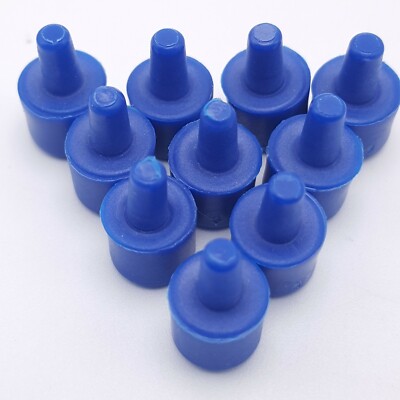 Electronic Battleship Advanced Mission 10 Blue Pegs Replacement Pieces ...