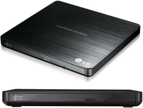 LG GP60NB50 8x Ultra Slim Portable External USB DVD Drive Burner M Disc ...