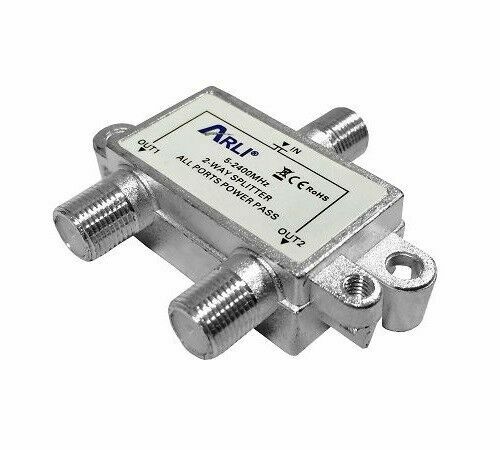Triax or ANTIFERENCE As02 2 Way F Type 5 - 2400 MHz Splitter for sale ...
