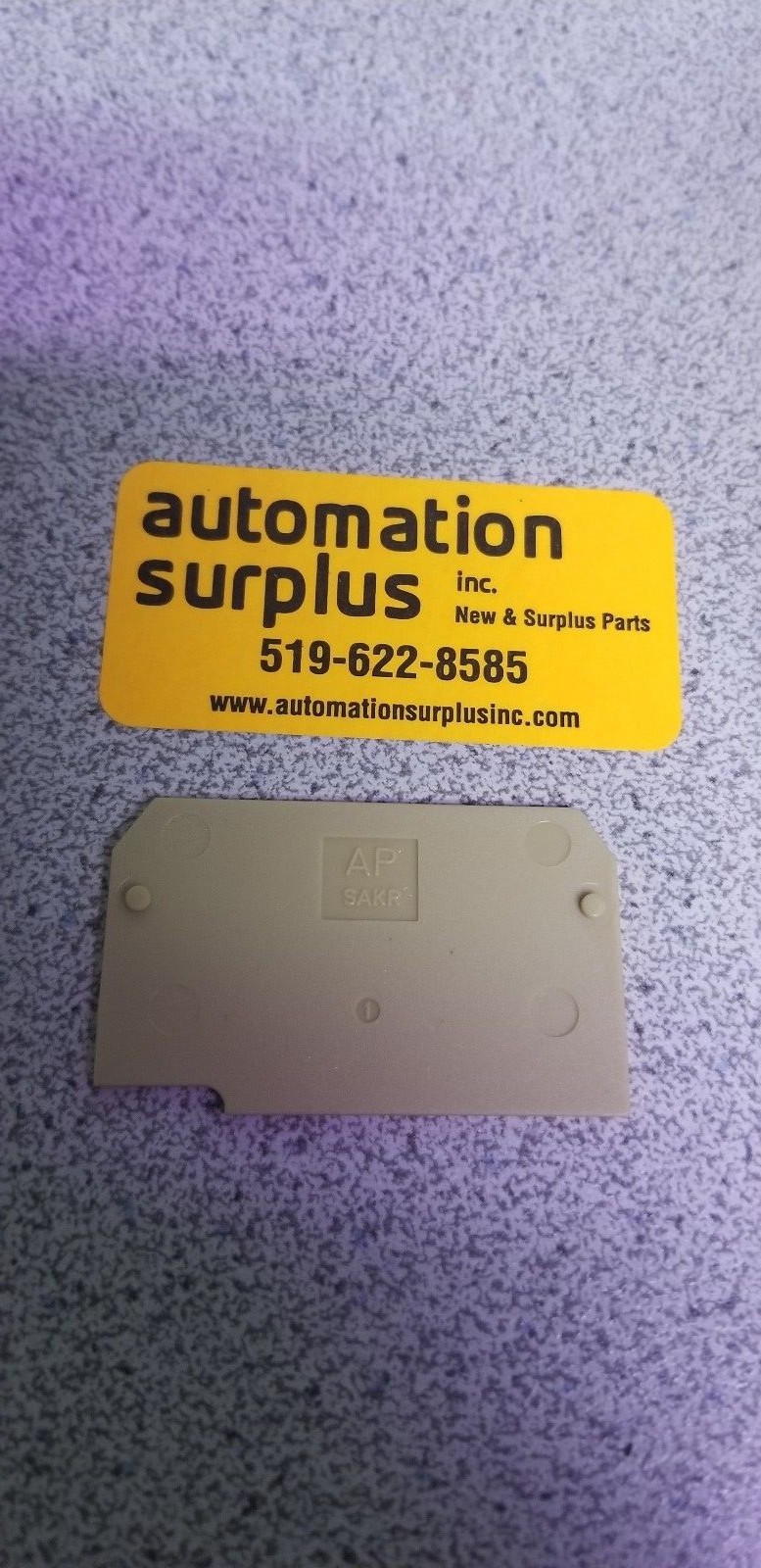 WEIDMULLER 21136 END PLATE FOR SAKR TERMINAL BLOCK NEW!! QUANTITY!! | eBay