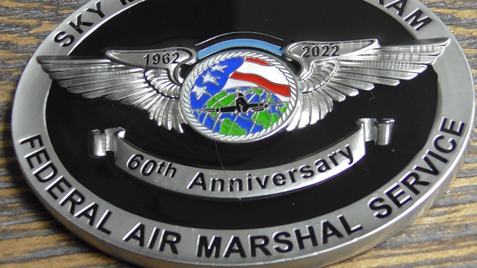 FAMS Federal Air Marshal Sky Marshal Program 60th Anniversary Challenge ...