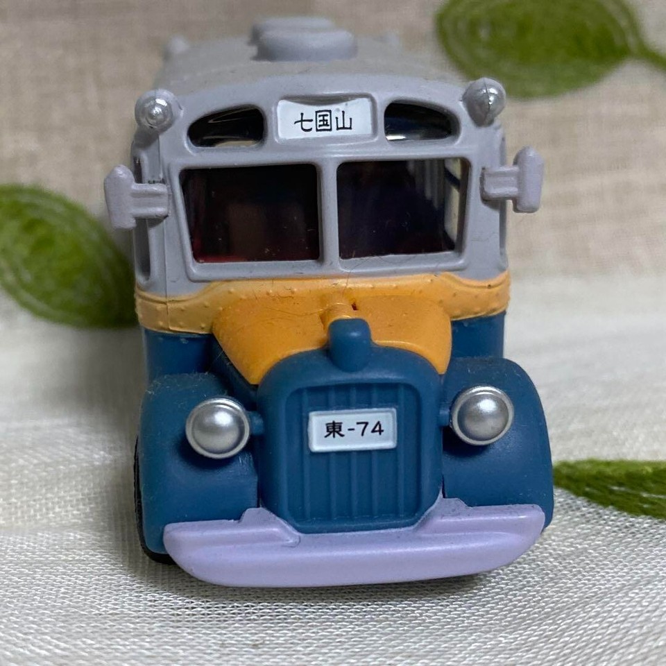 Japan Anime Ghibli my neighbor totoro Minicar Bonnet bus figure high ...