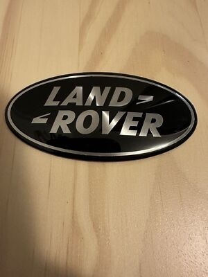 Genuine Land Rover Black Oval Front Grille Badge Emblem Range Rover ...