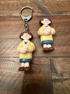 Vintage Wendolene Ramsbottom Wallace&Gromit Keychain And Figure | eBay