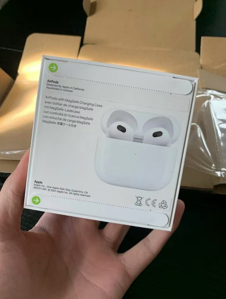 New Apple 3RD Generation Bluetooth Headsets Right Left+ Wireless ...