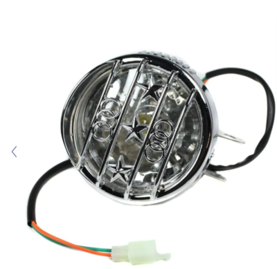 HEADLIGHT spot light 2 WIRE ATV 110CC 125CC 150CC 250cc ATV Taotao Go ...