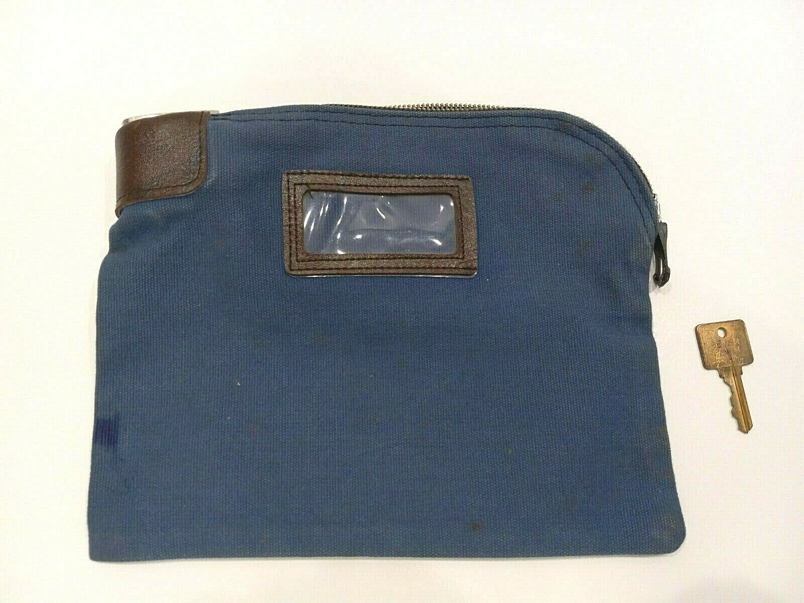 Locking Bank Deposit Bag Seven 7 Pin Tumbler With 2 Keys MMF Ind ...