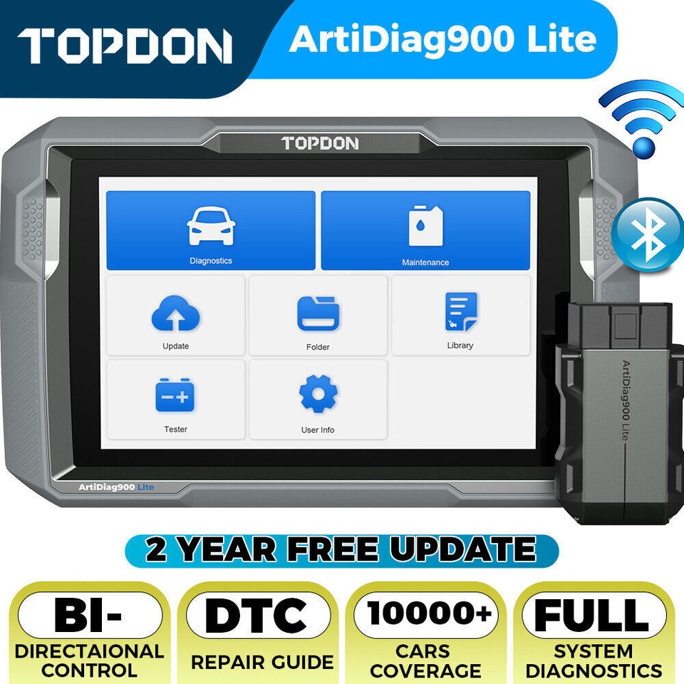 2025 TOPDON AD900 Lite OBD2 Scanner Diagnostic Tools Full System Active ...