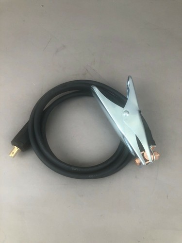 10' HTP #2 Ground Cable Clamp Assy Miller Lincoln AHP 35 Dinse Made in ...