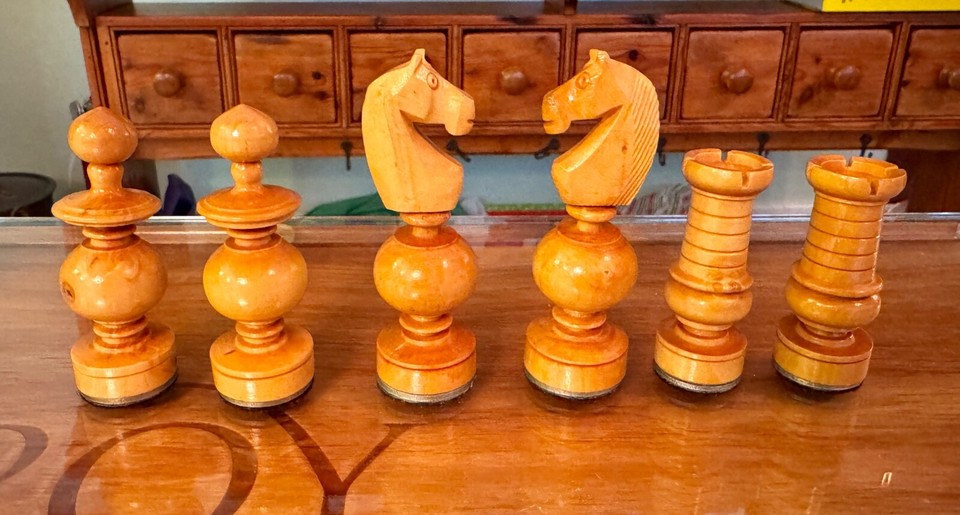 Vintage French Regency Chess Set | eBay