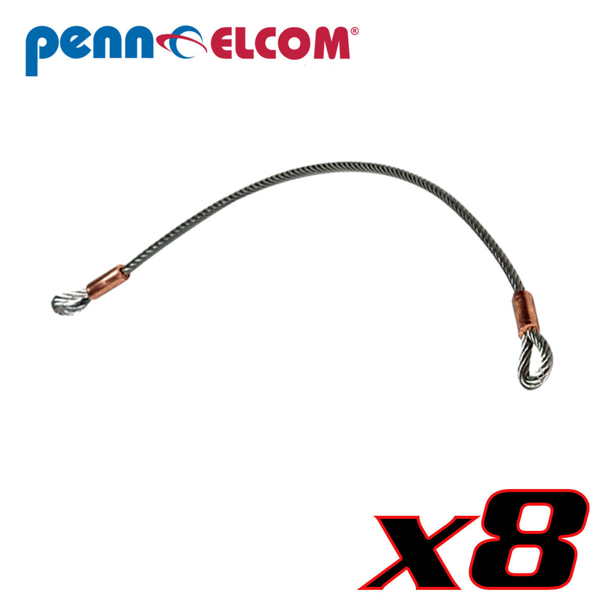 Eight Pack Penn Elcom 2612 Steel Wire Lid Stay 11.8" | eBay