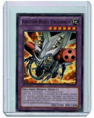 Ignition Beast Volcannon - Yu-Gi-Oh - CBLZ-EN091 | eBay