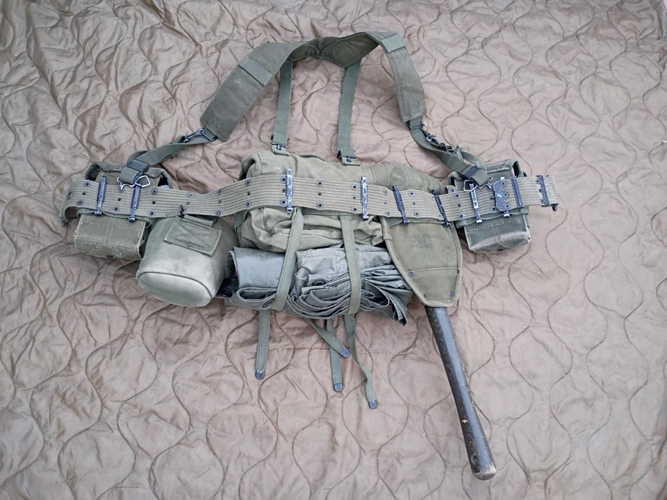 US Army / USMC Vietnam War M1956 LBE Web Gear Complete Set | eBay