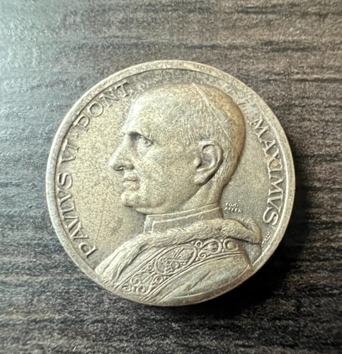 Vintage Pavlvs vi Pont Maximvs / Pope Paul VI Medal-Coin | eBay