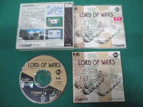 NEC PCEngine CD-ROM -- LORD OF WARS -- JAPAN. GAME. Work.11369 | eBay