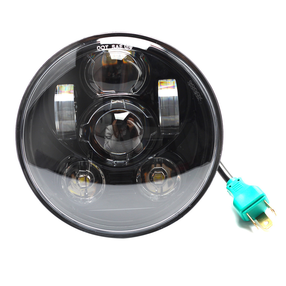 5.75" 5 3/4" Harley LED Projection phares pour Sportster XL 883 1200 Dyna | eBay