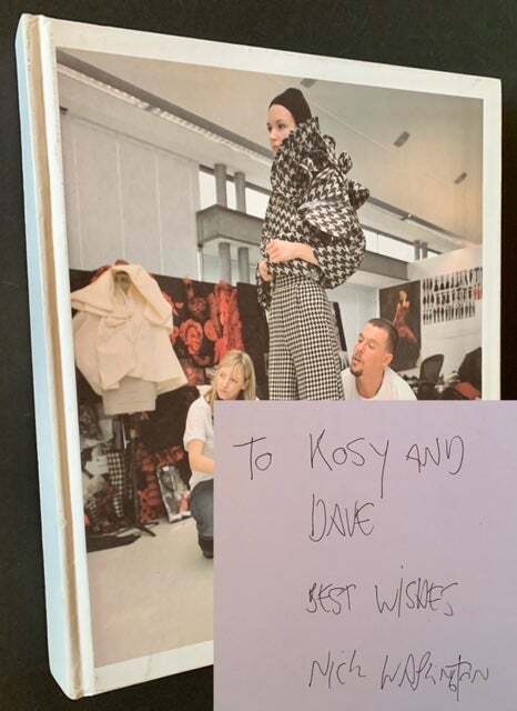 Susannah Frankel Nick / Alexander McQueen Working Process -- Signed 1st ...