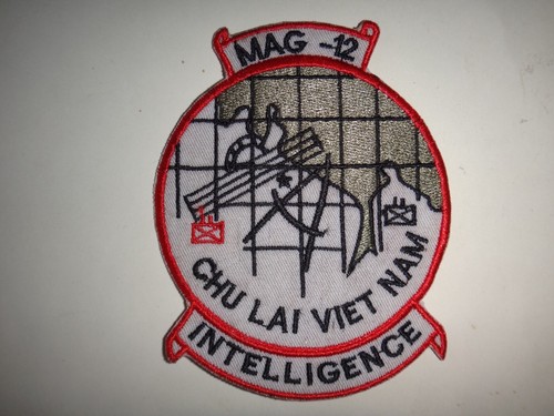USMC Marine Aircraft Group MAG-12 INTELLIGENCE At CHU LAI Vietnam War ...