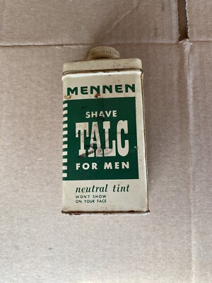 Vintage Mennen tin after shave talc for men talcum | eBay