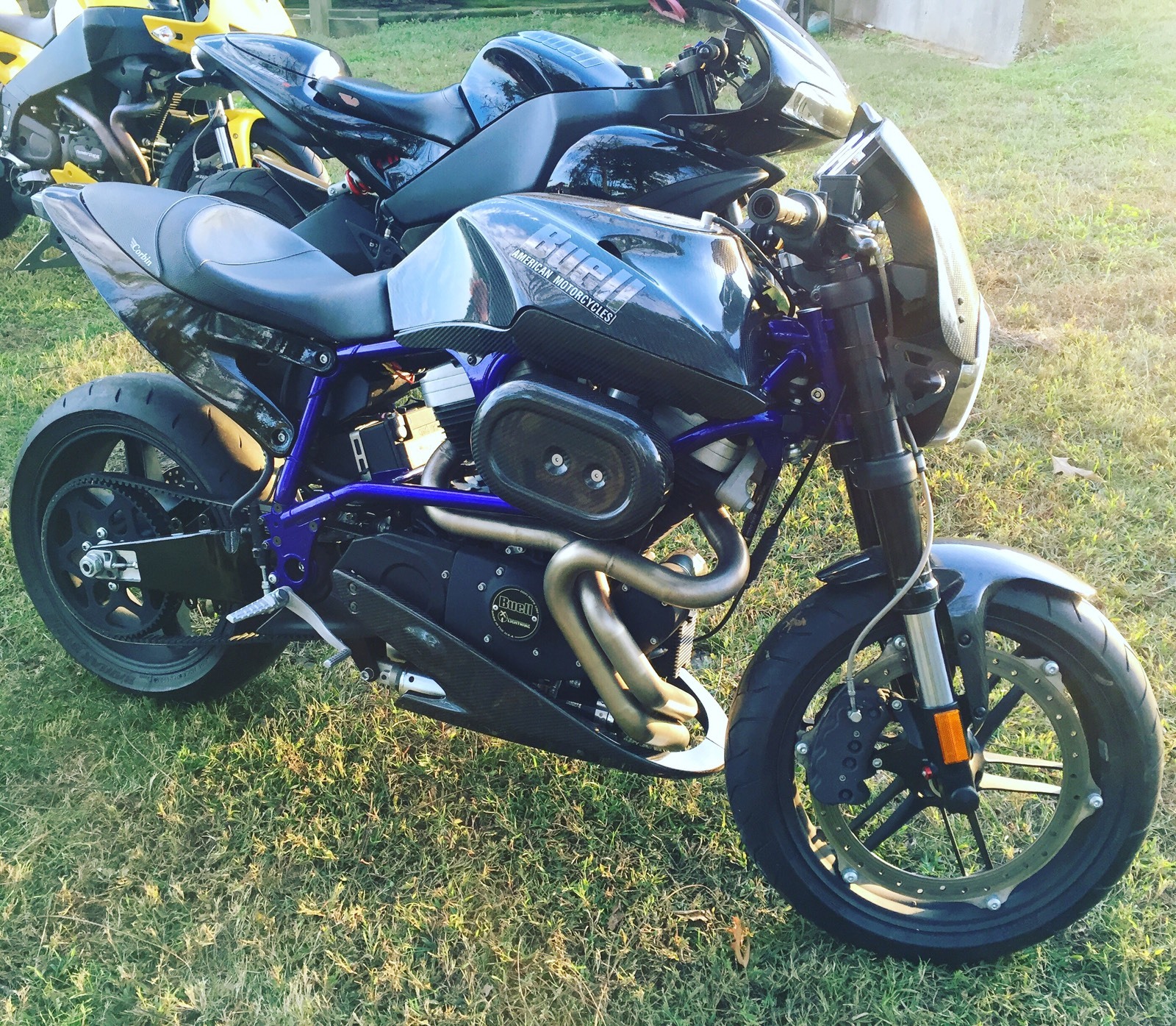 Buell XB Rear Wheel Conversion Spacers S1 M2 X1 S3 S2 S1W Erik EBR Tube ...