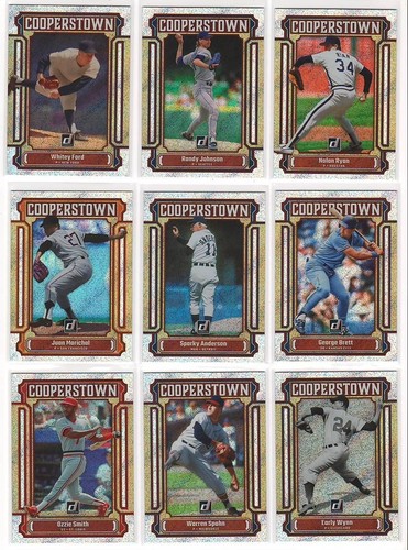 2023 Donruss Baseball Cooperstown Rapture Prizm Insert Set Bench Ryan ...