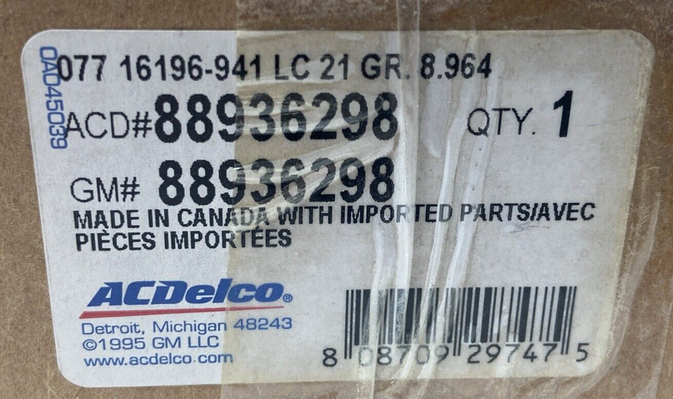 88936298 ACDelco GM Genuine Parts Brake Hydraulic Line 1/4" X 16' | eBay