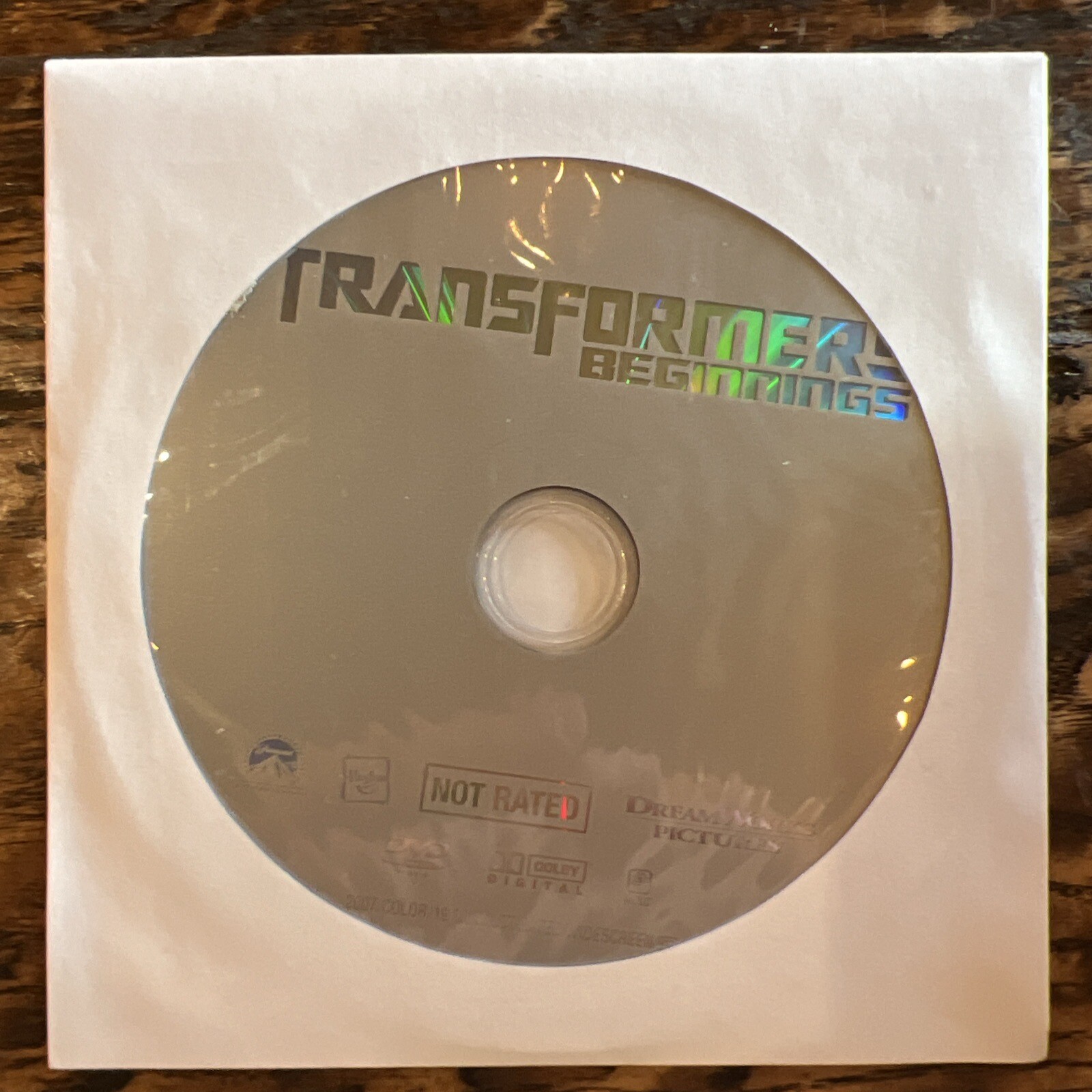 Transformers Beginnings (DVD)- Disc Only Free Shipping | eBay