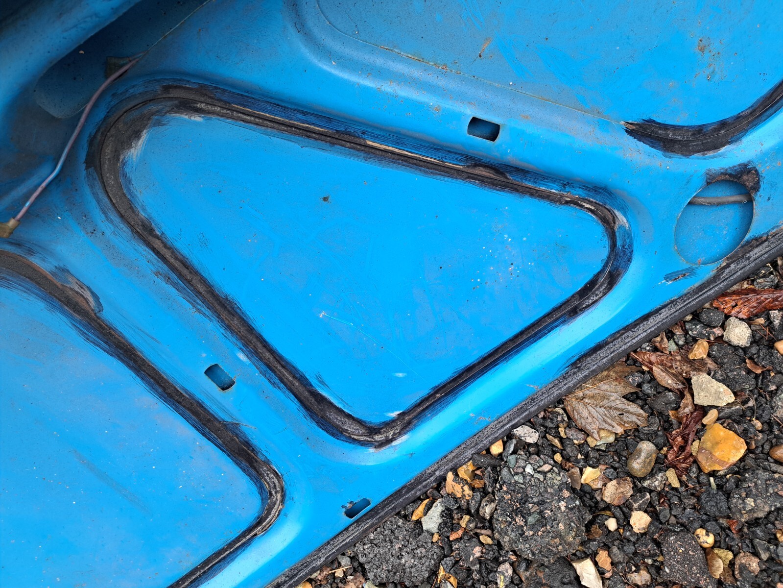 Triumph TR7 ** BOOT (TRUNK) LID ** Used, Early twist lock type, see ...