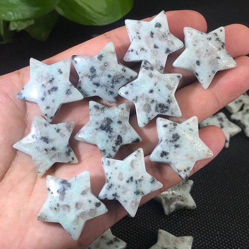 5pcs Natural tianshan blue Stars Quartz Crystal Reiki Crystal Healing ...