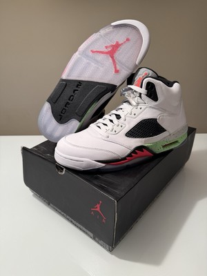 Size 11 - Brand New! Jordan 5 Retro Poison Green 136027-115 | eBay