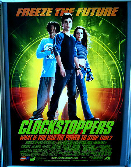 Cinema Poster: CLOCKSTOPPERS 2002 (One Sheet) Jonathan Frakes Jesse ...