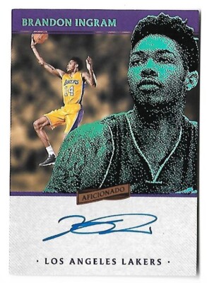 BRANDON INGRAM 2016 PANINI AFICIONADO ROOKIE AUTO AUTOGRAPH RC CARD #62 ...