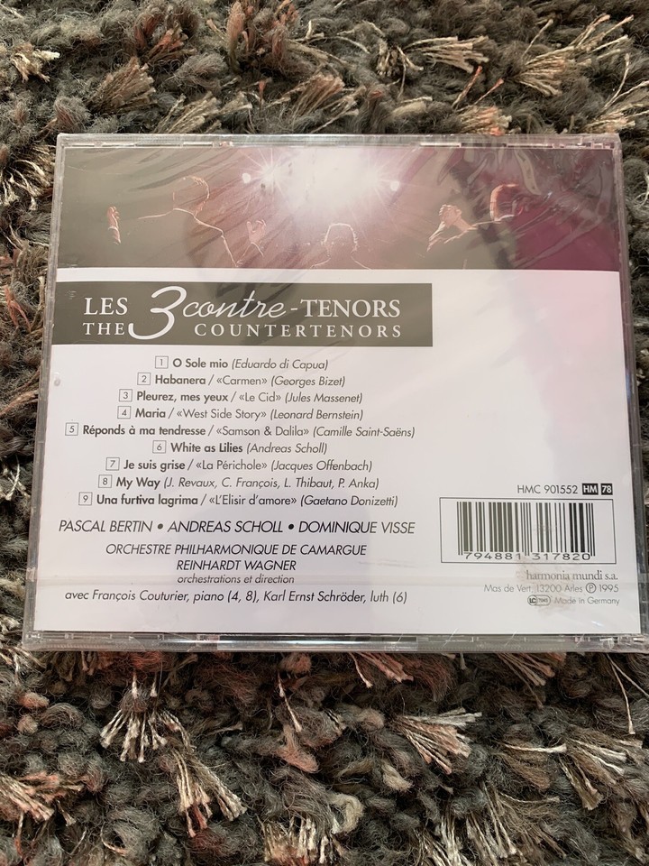 The Countertenors (CD, Jun-1995, Harmonia Mundi (Distributor ...