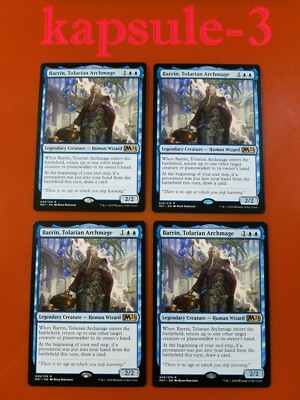 4x Barrin, Tolarian Archmage | M21 Core Set 2021 | MTG Magic Cards | eBay