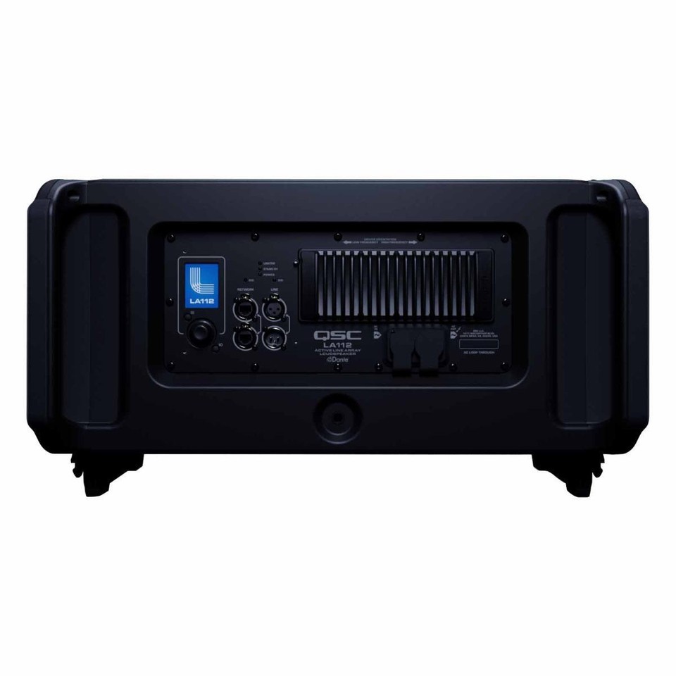 QSC LA112 12" 2-Way 2400W Active Powered Line Array DJ Pro Audio ...