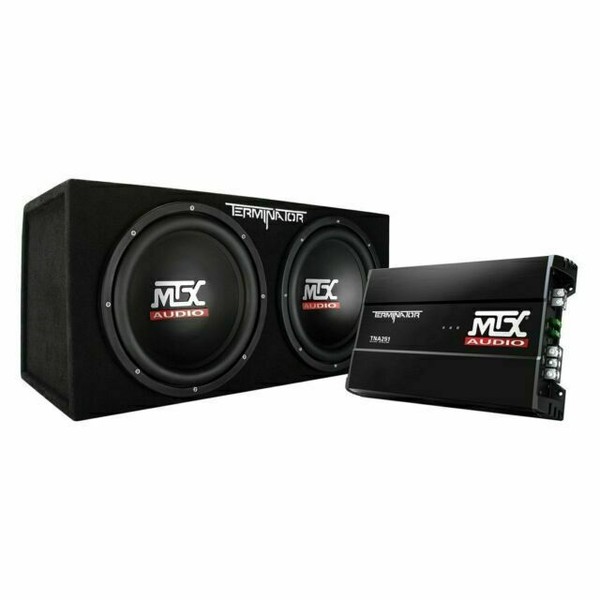 MTX TNP212D2 Terminator Dual 12 inch 400W RMS Subwoofer for sale online ...
