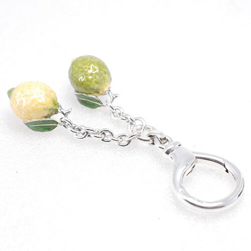 Tiffany Extremely Rare 925 Lemon & Lime Keychain Keyring Silver | eBay