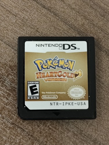 Pokémon HeartGold Version Cartridge Only Nintendo DS AUTHENTIC MINT ...
