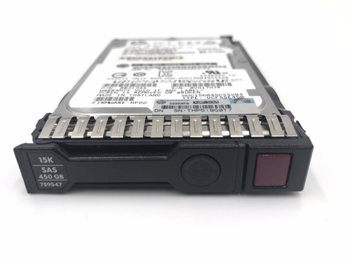 759210-B21 HPE 450GB SAS 12G ENTERPRISE 15K SFF 2.5" SMART DRIVE 759547 ...