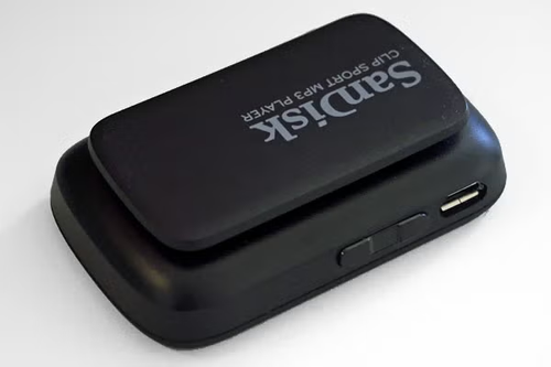 SanDisk Sansa Clip Sport 8GB FM MP3 Music Player microSDHC Slot SDMX24 ...