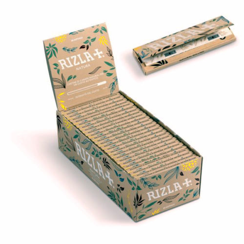 New Rizla Natura Natural Organic Hemp 50 Regular Size 2 5 ROLLING PAPER ...