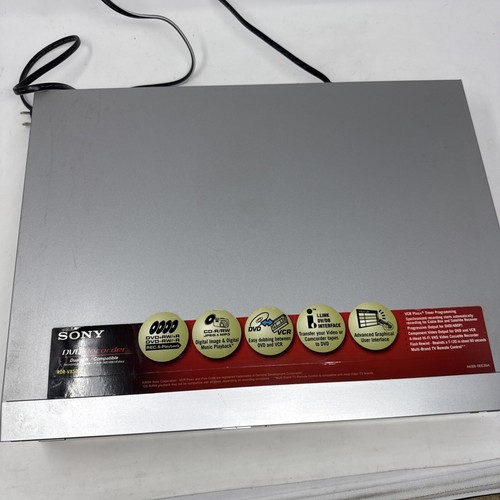 Sony RDR-VX500 DVD VCR Combo Recorder Dubbing Player VHS W/Remote Parts ...