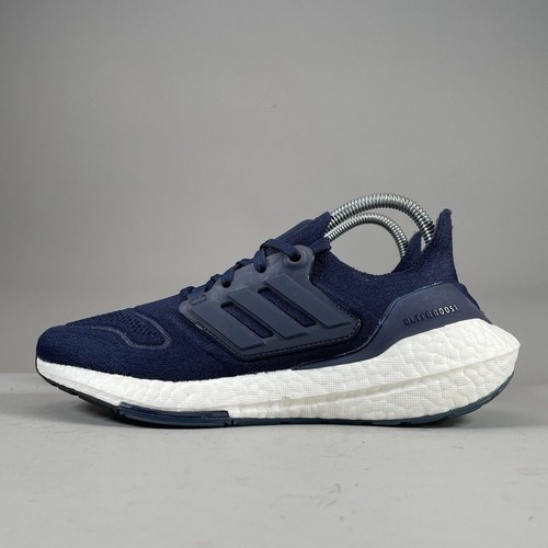 Adidas Ultraboost 22 Women’s 7 Navy White Running Shoes Athletic ...