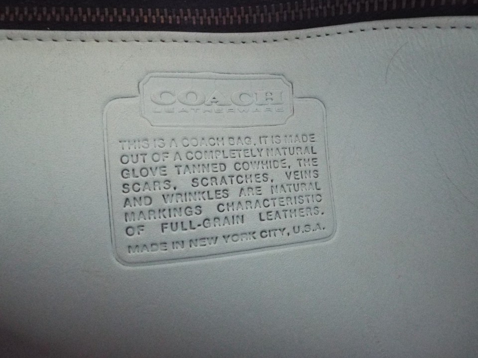 Vintage Bonnie Cashin Coach 1970's Leather Shoulder Bag NYC USA Rare ...