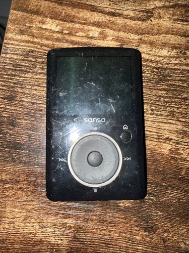 SanDisk Sansa Clip (2GB) Digital Media MP3 Player Black. Untested, No ...