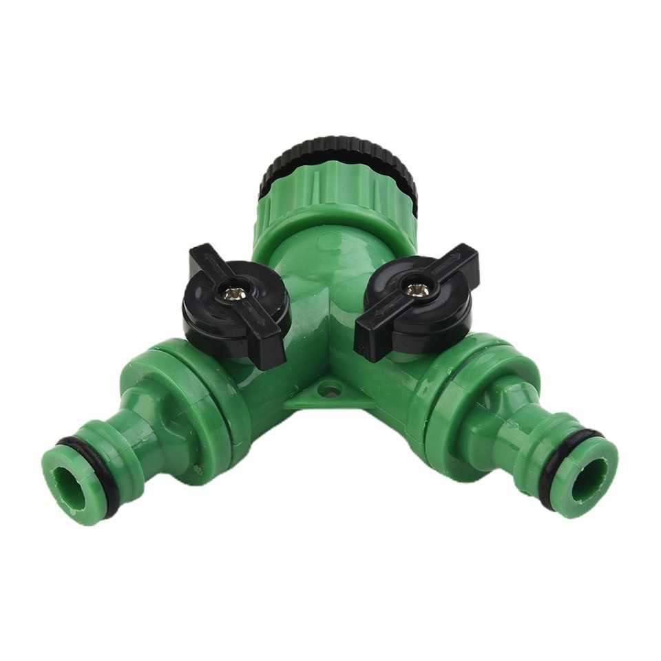 Hose Pipe Splitter Garden Irrigation Irrigation Valve For BSP Outside ...