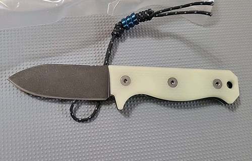 Maratac Compact R4A Knife D2 Fixed Blade UGM Glow Scales! #485! Brand ...